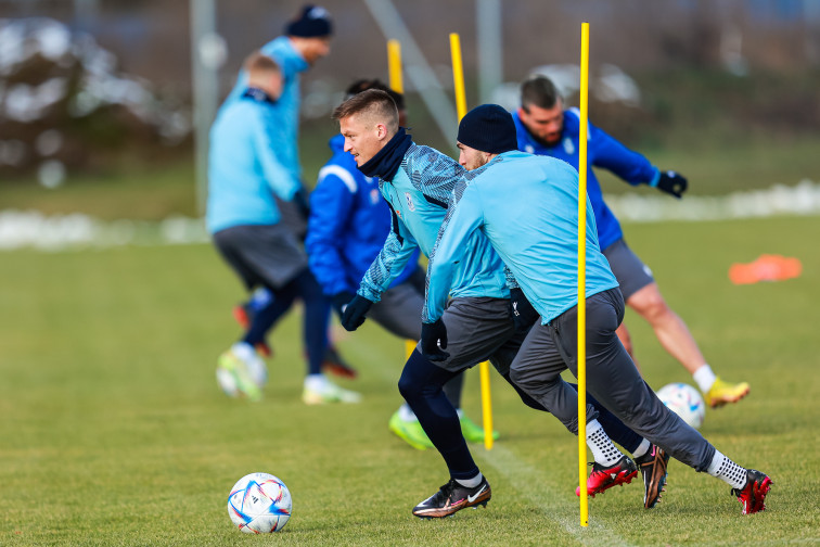 Lechici przed meczem z Miedzią